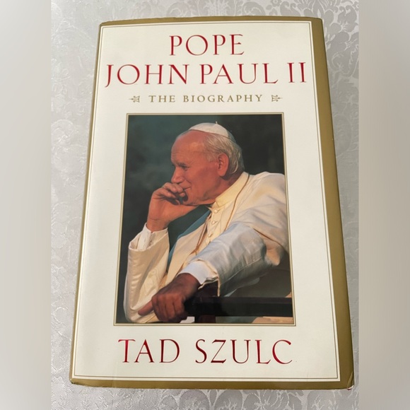 Scribner | Other | Tad Szulc Pope John Paul Ii The Biography 995 | Poshmark